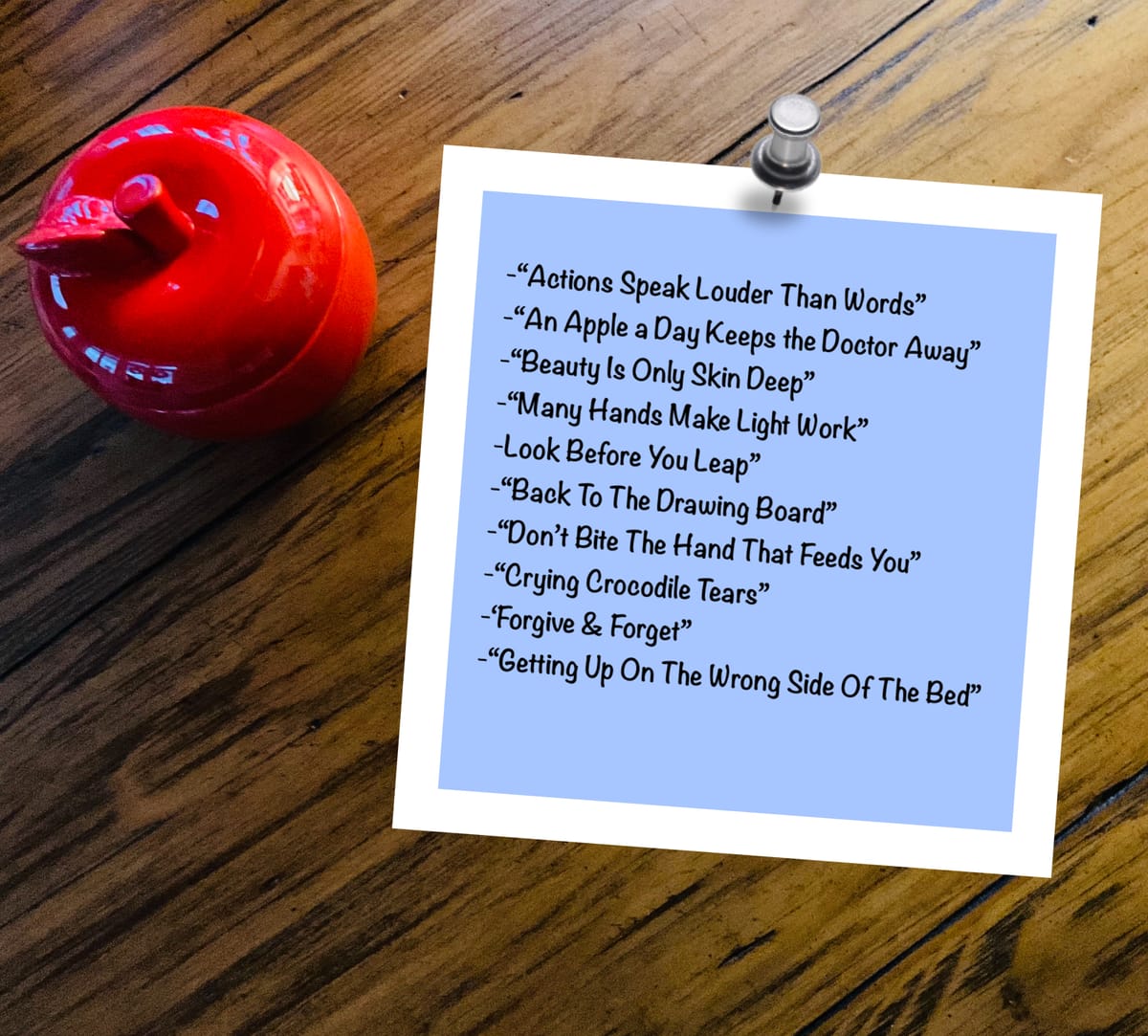 🍎 “Don’t Poke the Bear” Teaching Children Lessons From Idioms, Proverbs ...